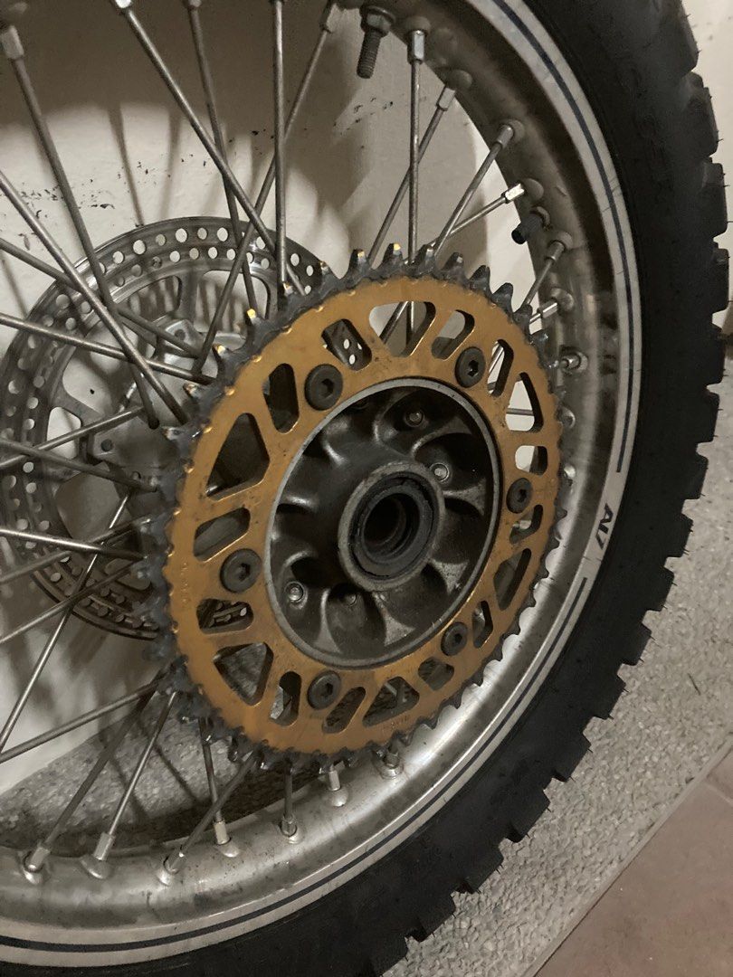 EXCEL RIMS 21/18, Motorcycles, Motorcycle Accessories on Carousell