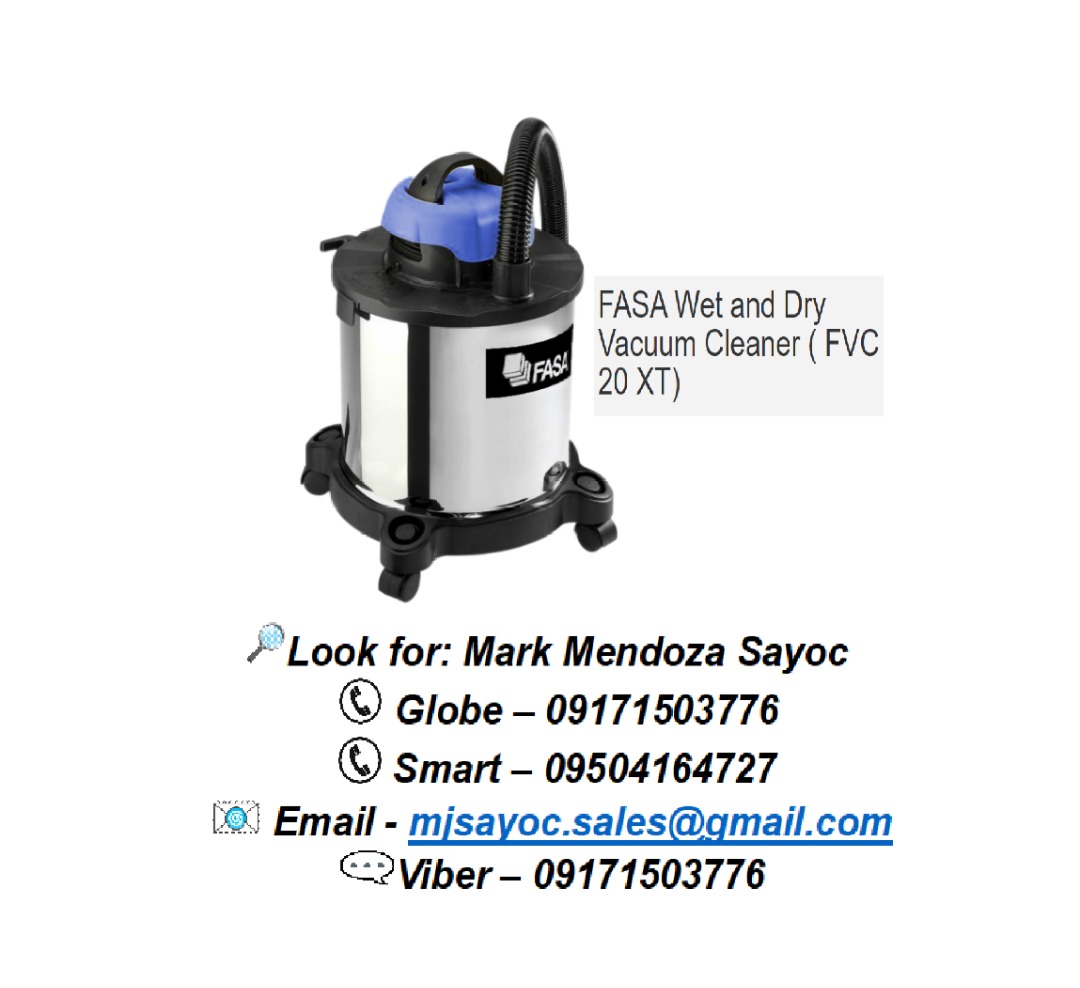FASA Wet and Dry Vacuum Cleaner ( FVC 20 XT), Commercial & Industrial, Construction Tools ...