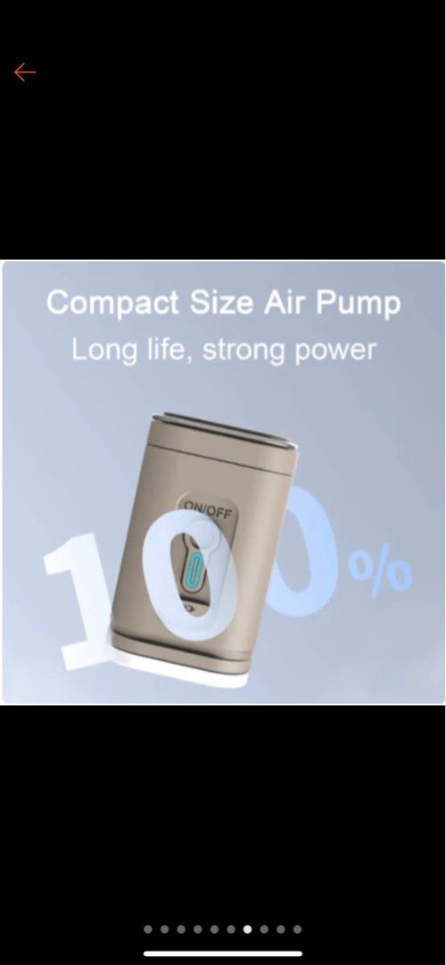 Fast Inflation Air Pump Efficient Powerful Portable Air Pump Fast ...