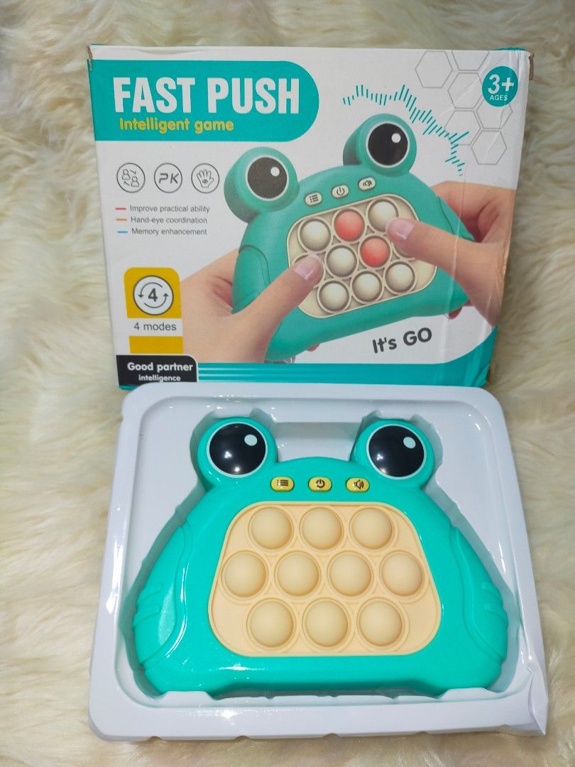 Fast Push Game Pop it Fidget with light and Sound, Hobbies & Toys, Toys ...