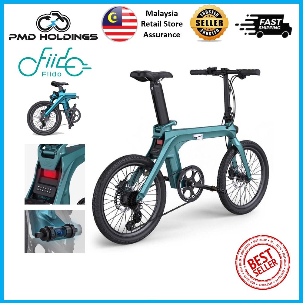 Fiido X Folding Electric Bike 250W 11.6AH (Code : GF), Sports Equipment ...