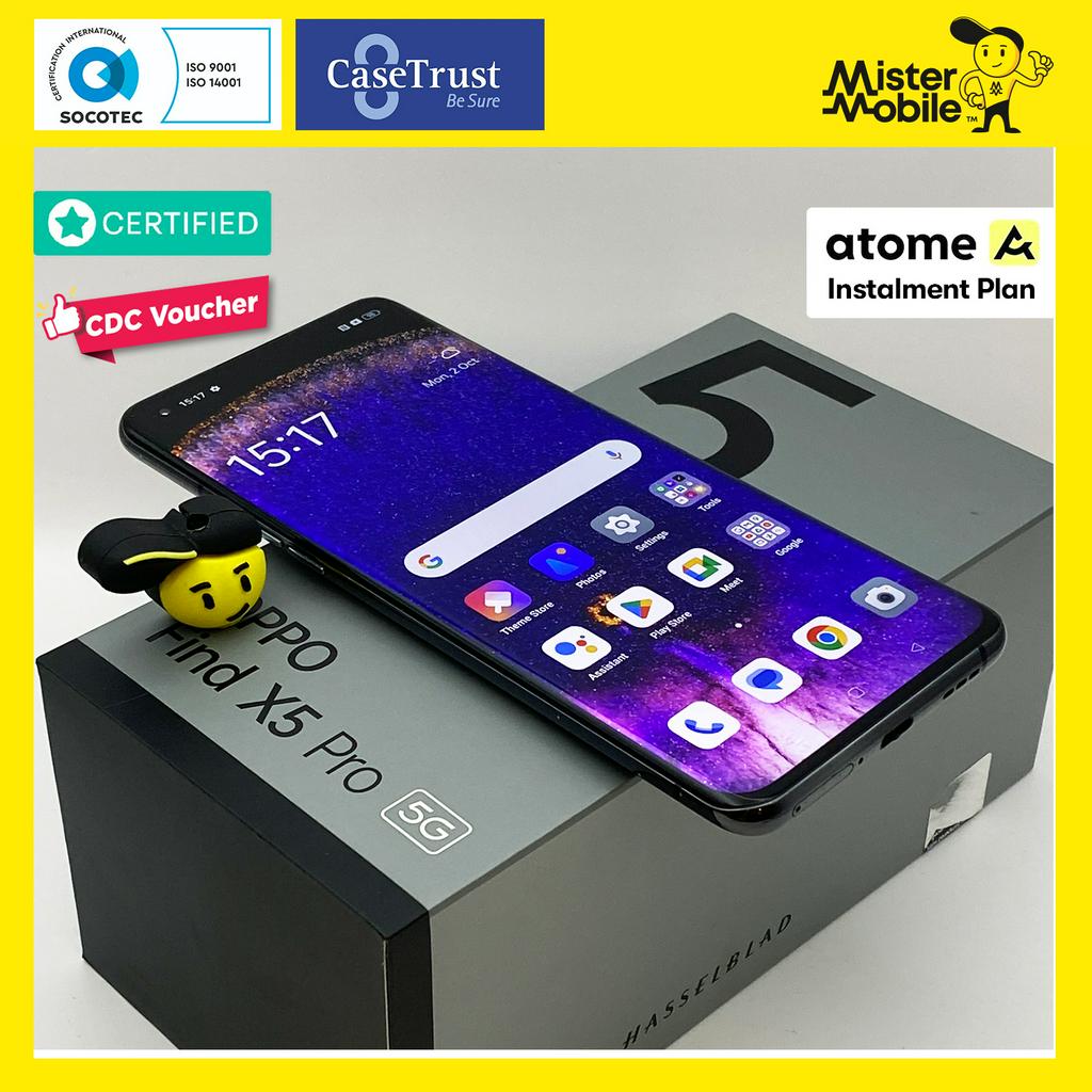 Find X5 Pro Glaze Black 256GB, Mobile Phones & Gadgets, Mobile Phones ...