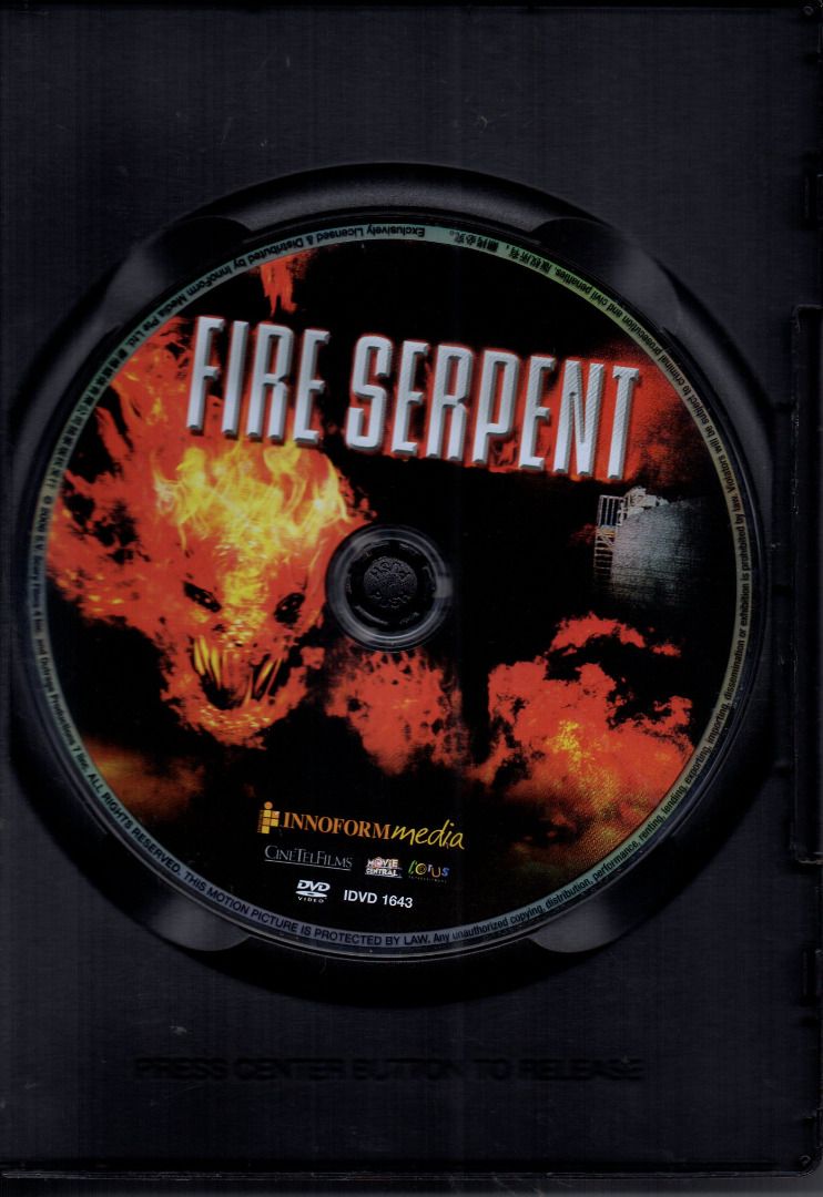 Fire Serpent ***original dvd***, Hobbies & Toys, Music & Media, CDs ...