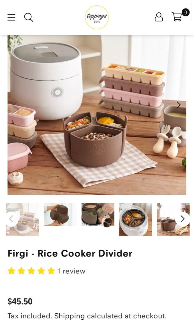 Firgi rice cooker divider, TV & Home Appliances, Kitchen Appliances ...