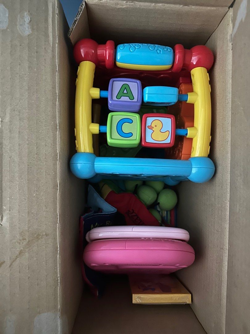 fisher price laptop baby toys, Babies & Kids, Infant Playtime on Carousell