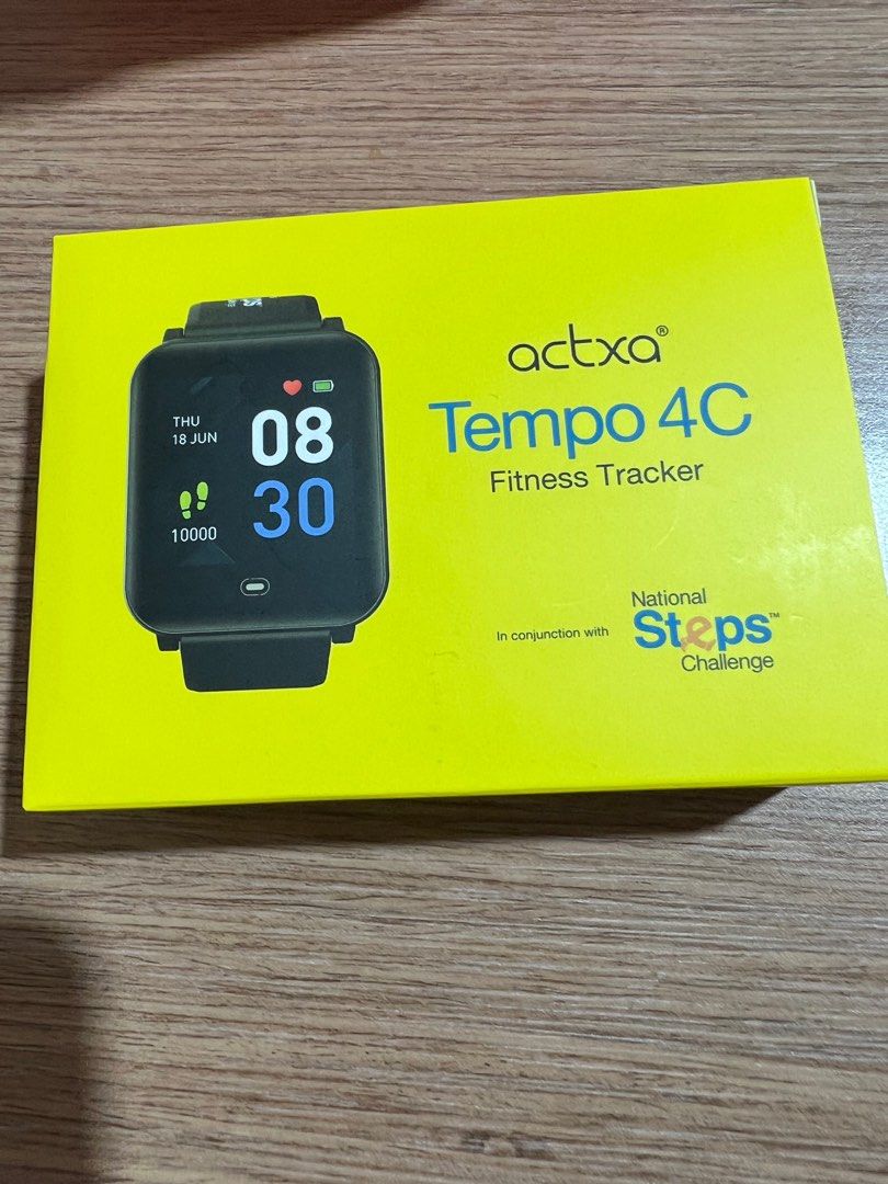 Fitness Tracker Watch Actxa Tempo 4C, Mobile Phones & Gadgets, Wearables & Smart Watches on ...