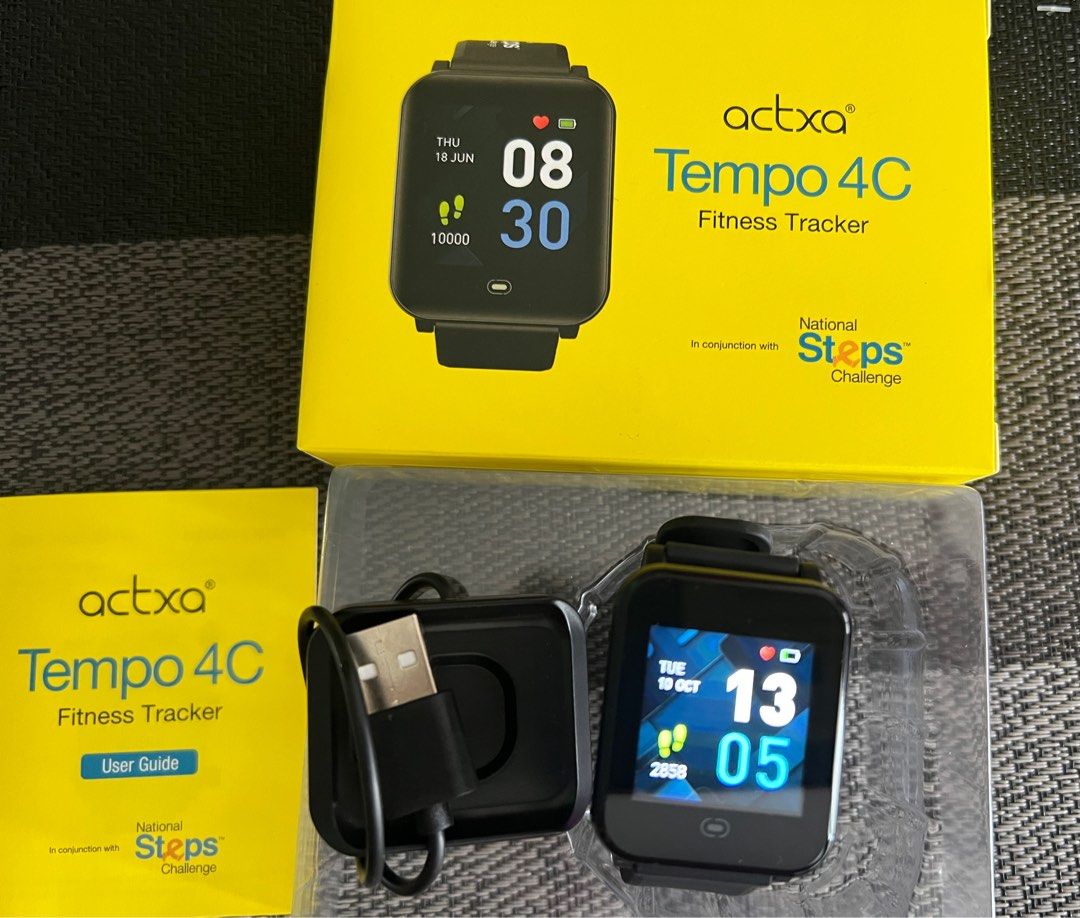 Fitness Tracker Watch Actxa Tempo 4C, Mobile Phones & Gadgets, Wearables & Smart Watches on ...