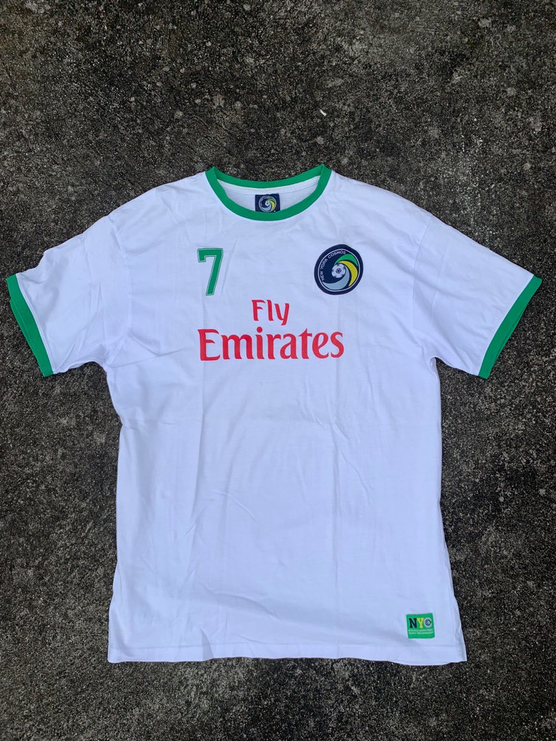 Fly Emirates Football Kit Jersey Freeship, Men's Fashion, Tops & Sets ...