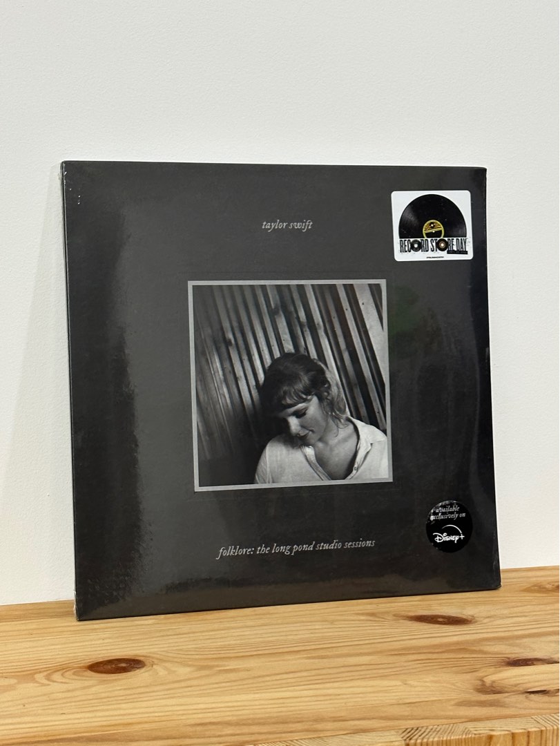Folklore Record Store Day vinyl - Taylor swift, Hobbies & Toys, Music & Media, Vinyls on Carousell