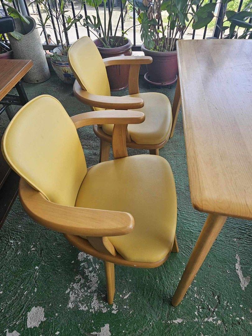 For sale! 4 seater dining table with 4 rotating chairs, Furniture ...
