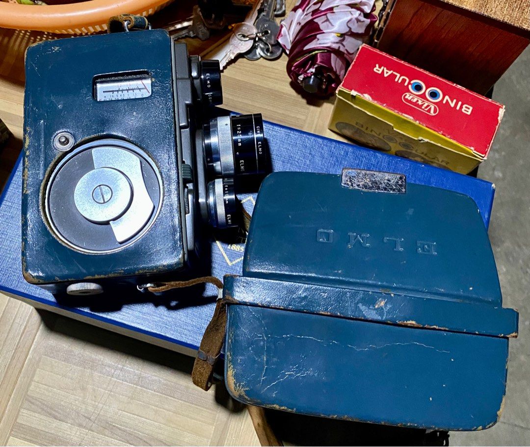 For sale rare vintage elmo 8L 8mm video camera, Photography, Video ...