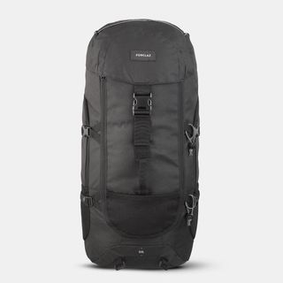 FORCLAZ Trekking 50L Backpack Travel - Black, Sports Equipment, Hiking ...