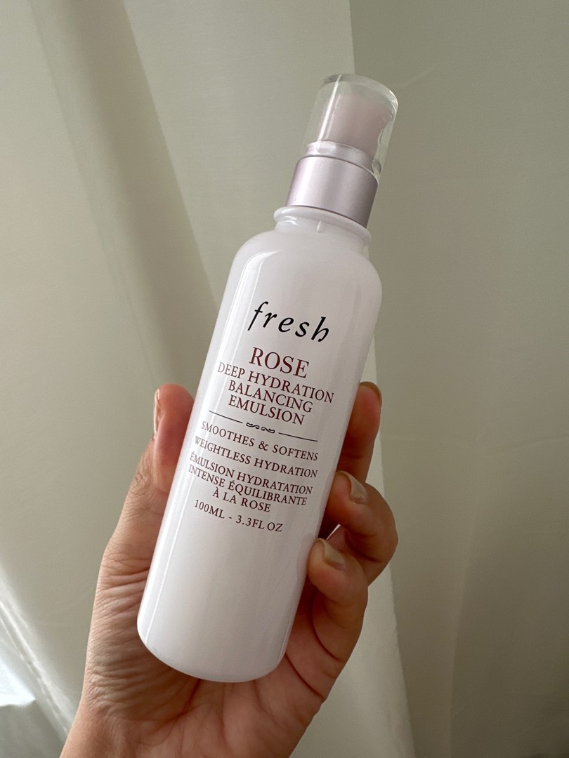 Fresh Rose Deep Hydration Balancing Emulsion, Beauty & Personal Care ...