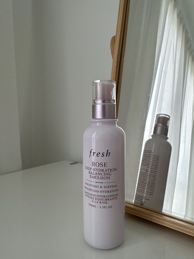 Fresh Rose Deep Hydration Balancing Emulsion, Beauty & Personal Care ...