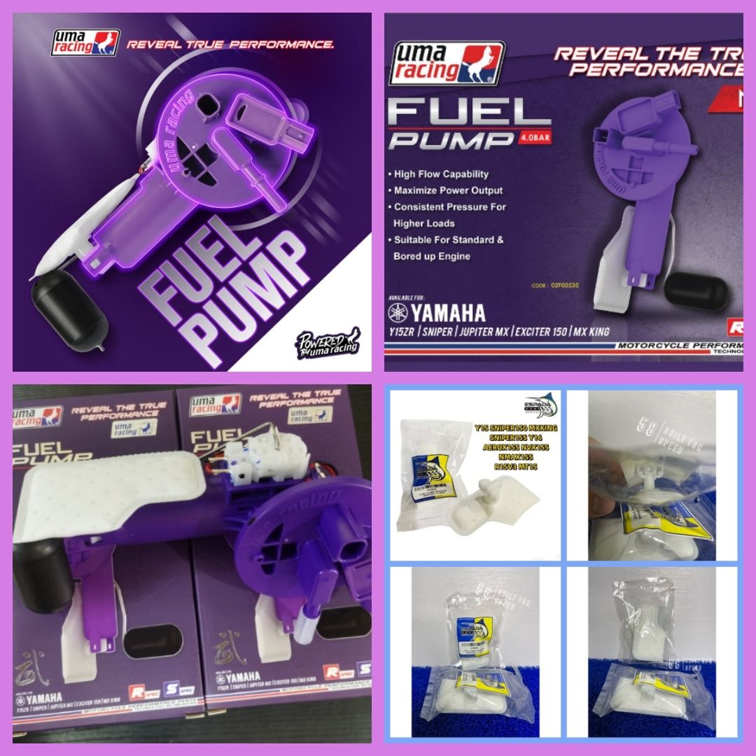Y15 FUEL TANK 7L/FUEL PUMP&JET/FUEL FILTER&SEAL/FUEL FILTER EXTENSION ...