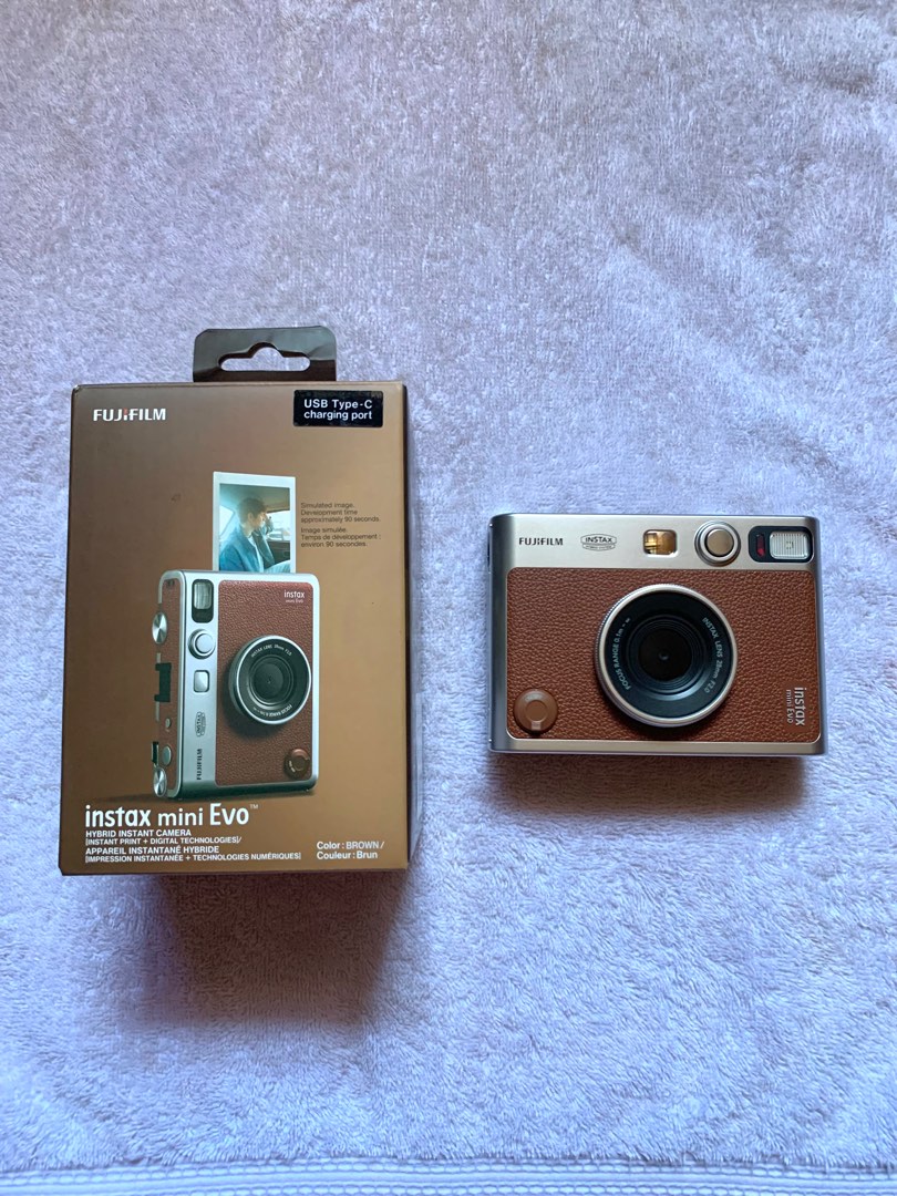 FUJIFILM Instax Mini EVO BRANDNEW, Photography, Cameras on Carousell