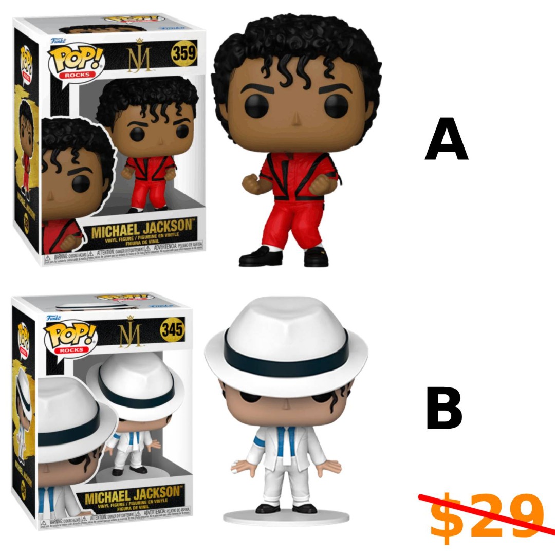 Funko POP! Michael Jackson Brand New, Hobbies & Toys, Toys & Games on ...