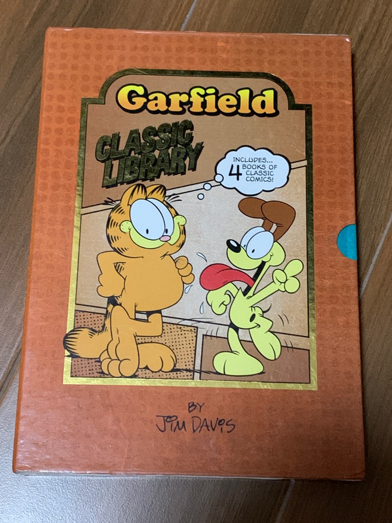 Garfield Classic Library. 4 -Books Slip Case, Hobbies & Toys, Books ...