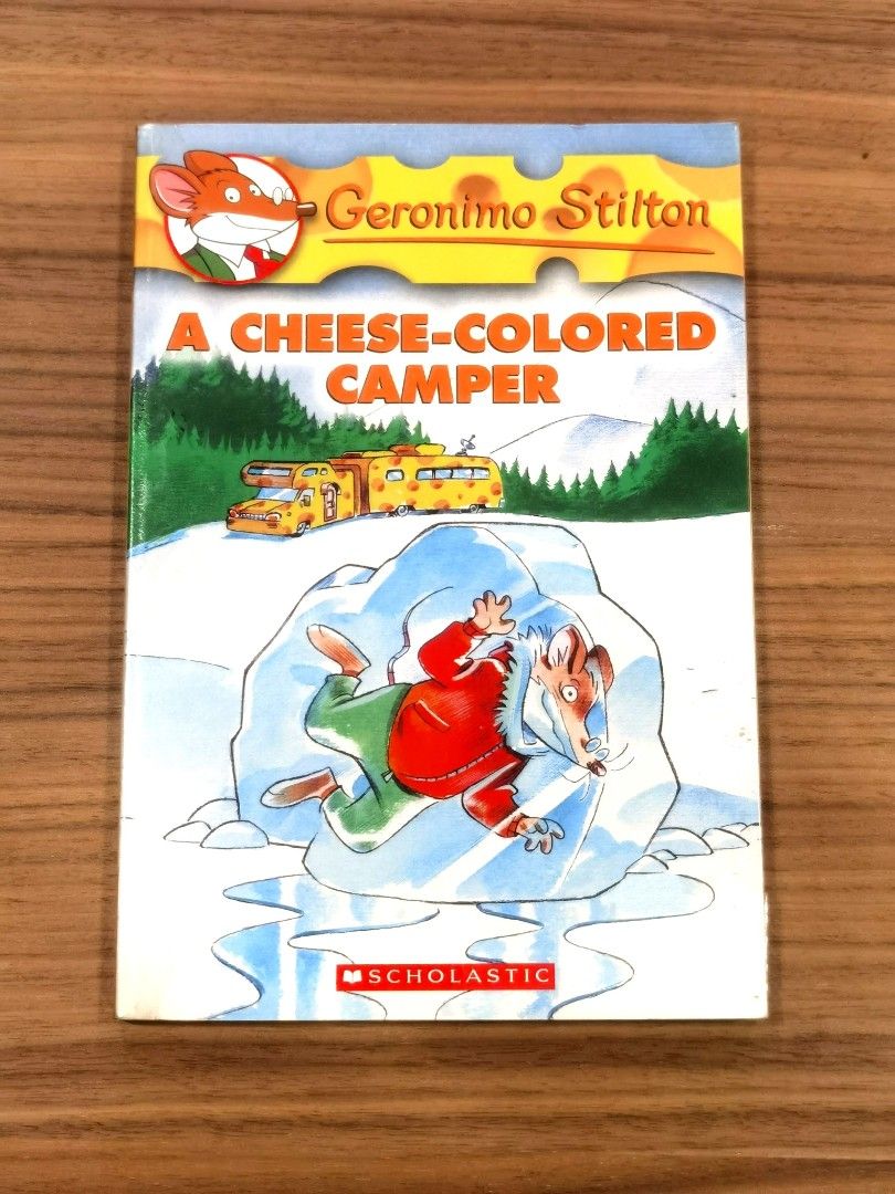 Geronimo Stilton A Cheese Colored Camper Children Story Book, Hobbies ...