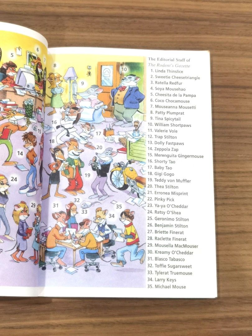 Geronimo Stilton A Cheese Colored Camper Children Story Book, Hobbies ...