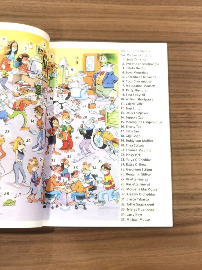 Geronimo Stilton Surf's Up Geronimo Children Story Book, Hobbies & Toys ...