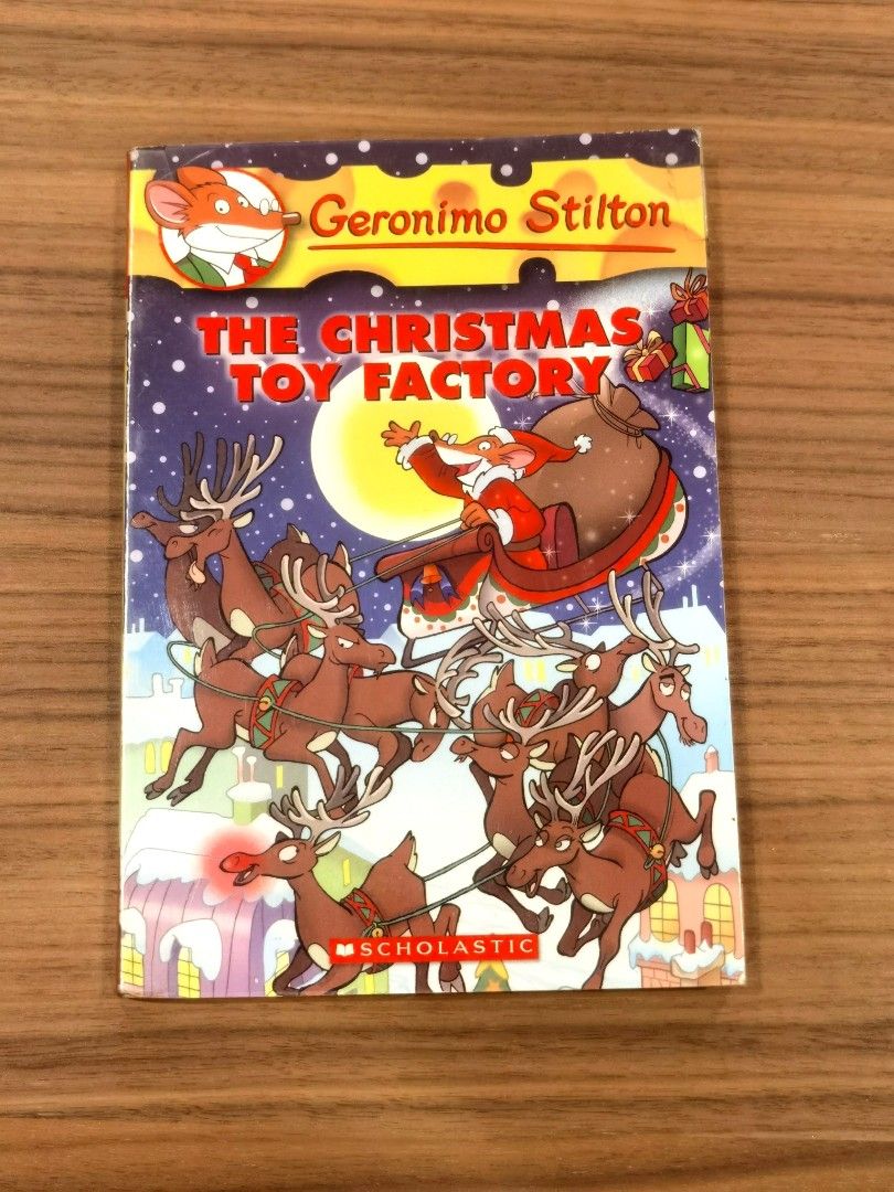 Geronimo Stilton The Christmas Toy Factory Children Story Book, Hobbies ...