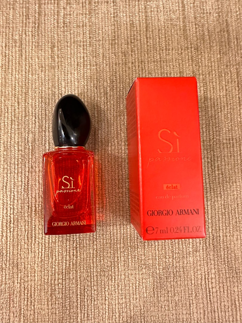 Giorgio Armani Si Passione EDP Miniature 7ml, Beauty & Personal Care ...