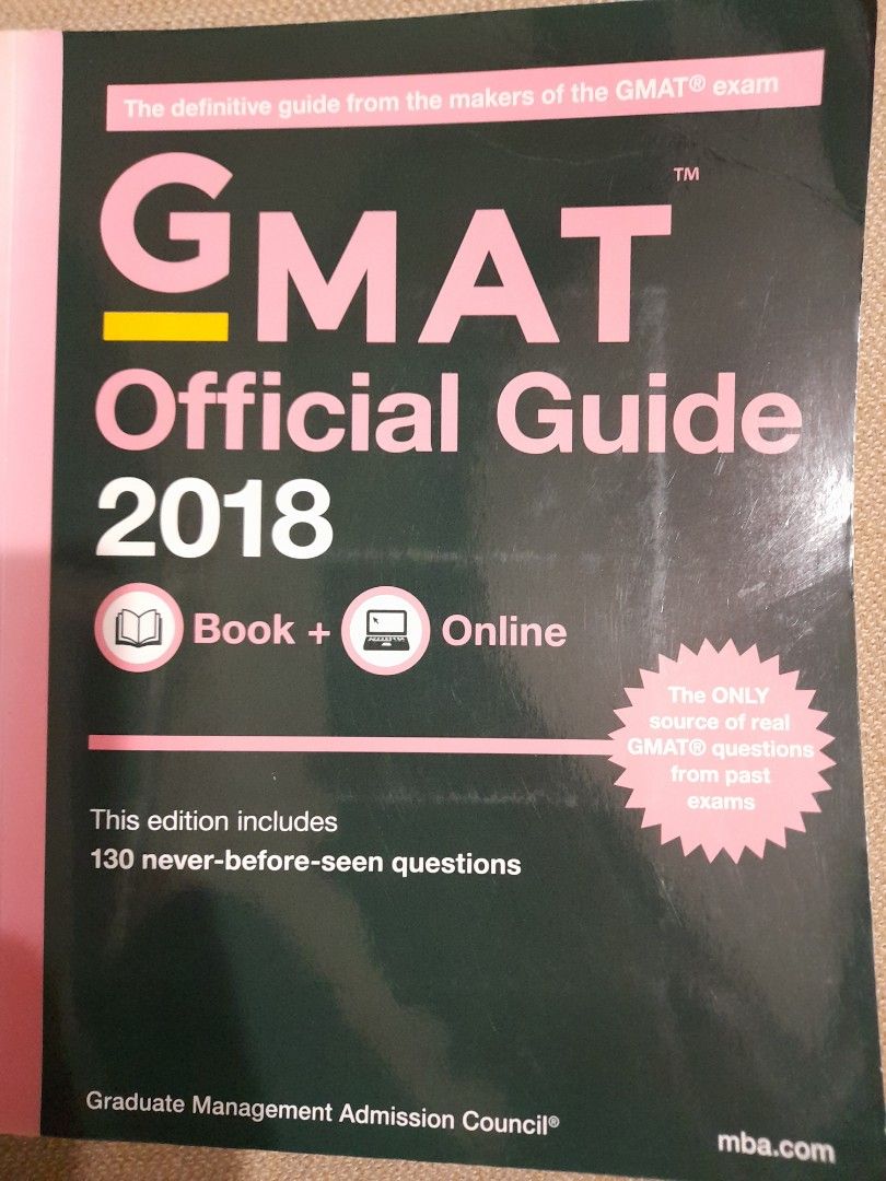 GMAT Official Guide, Hobbies & Toys, Books & Magazines, Assessment Books on Carousell