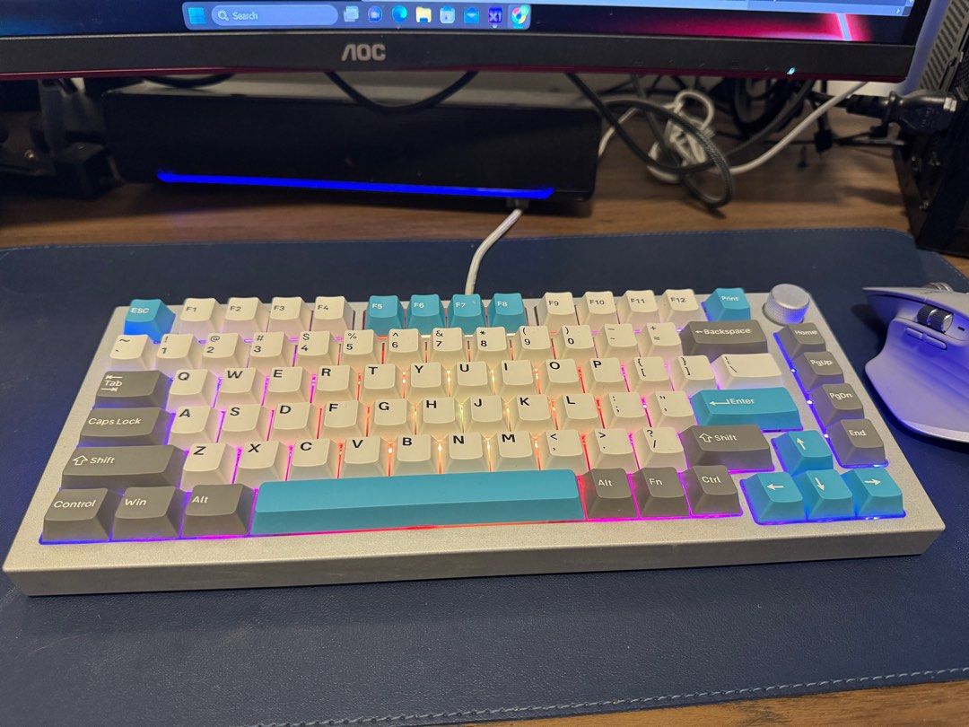 GMMK Pro and Mengmoda Holy Panda Switches, Computers & Tech, Parts ...