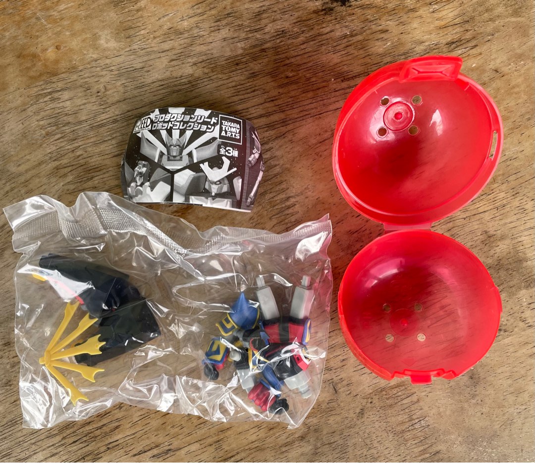 GoShogun Mecha - Robot Gashapon Capsule Rubber Toy, Hobbies & Toys ...