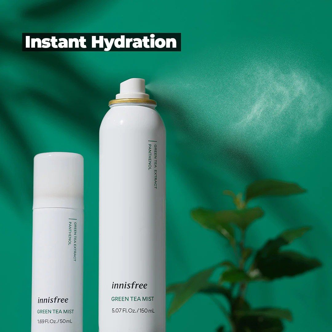 Green Tea Hyaluronic Mist 150ml, Beauty & Personal Care, Face, Face ...