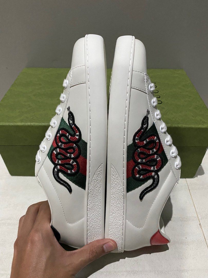 Gucci Ace Snake, Men's Fashion, Footwear, Sneakers on Carousell