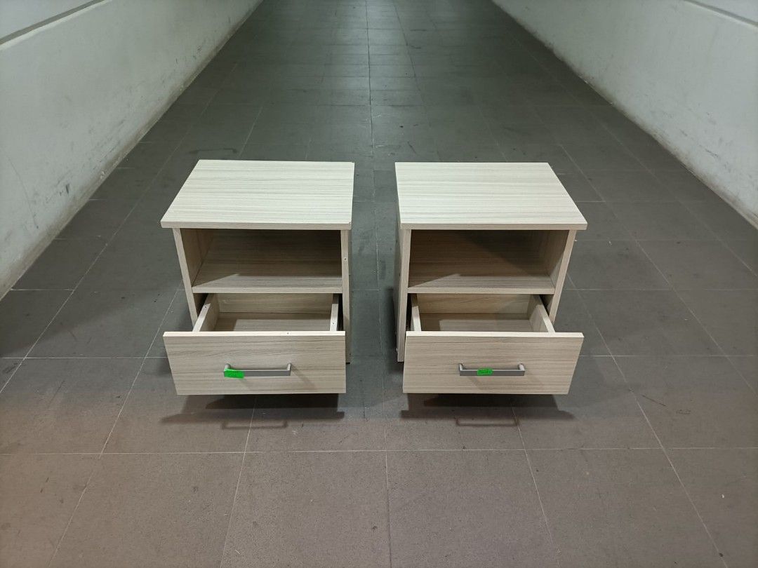 HAEJANA Side Table in SONOMA OAK - SET OF 2, Furniture & Home Living ...