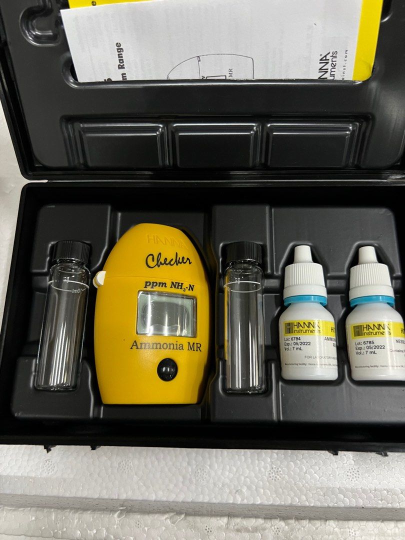 Hannah Chlorine Ammonia Checker, Pet Supplies, Homes & Other Pet ...
