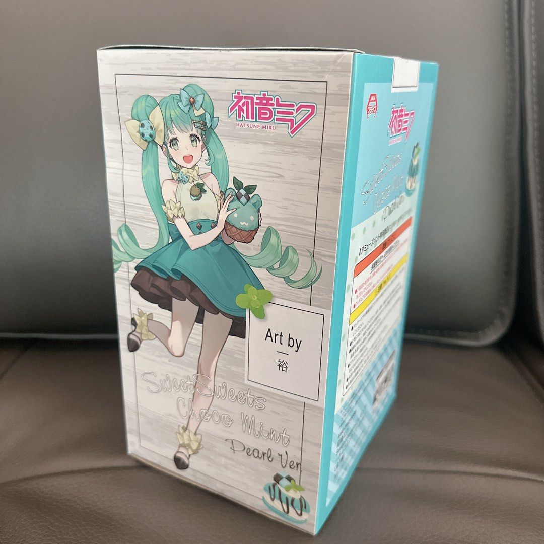Hatsune Miku - SweetSweets Figure -Chocolate Mint Pearl Ver., Hobbies ...