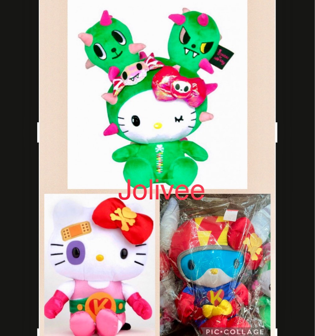 HELLO KITTY x Tokidoki **RARE** BNWT SOLD AS SET OF 3, Hobbies & Toys ...