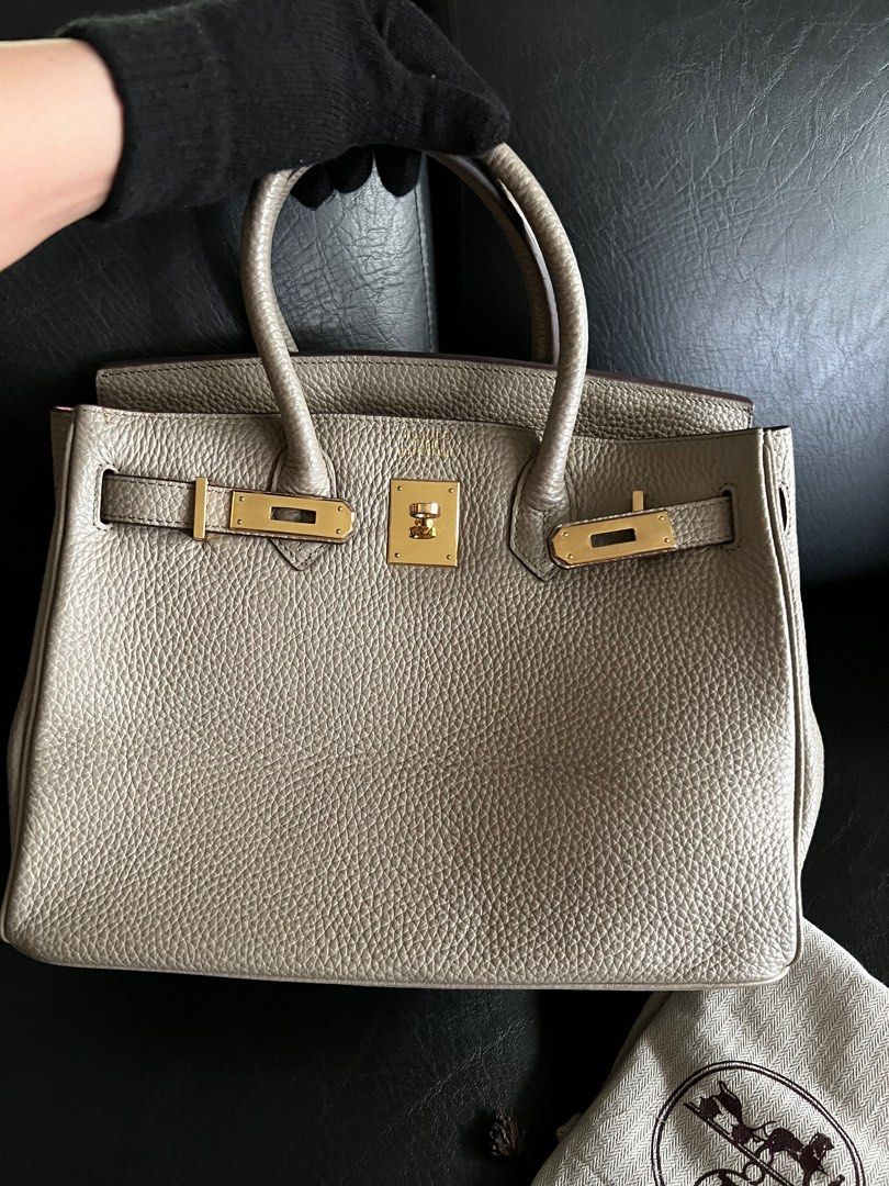 Hermes Birkin 30cm Beige (rare: pink interior) , Women's Fashion, Bags ...
