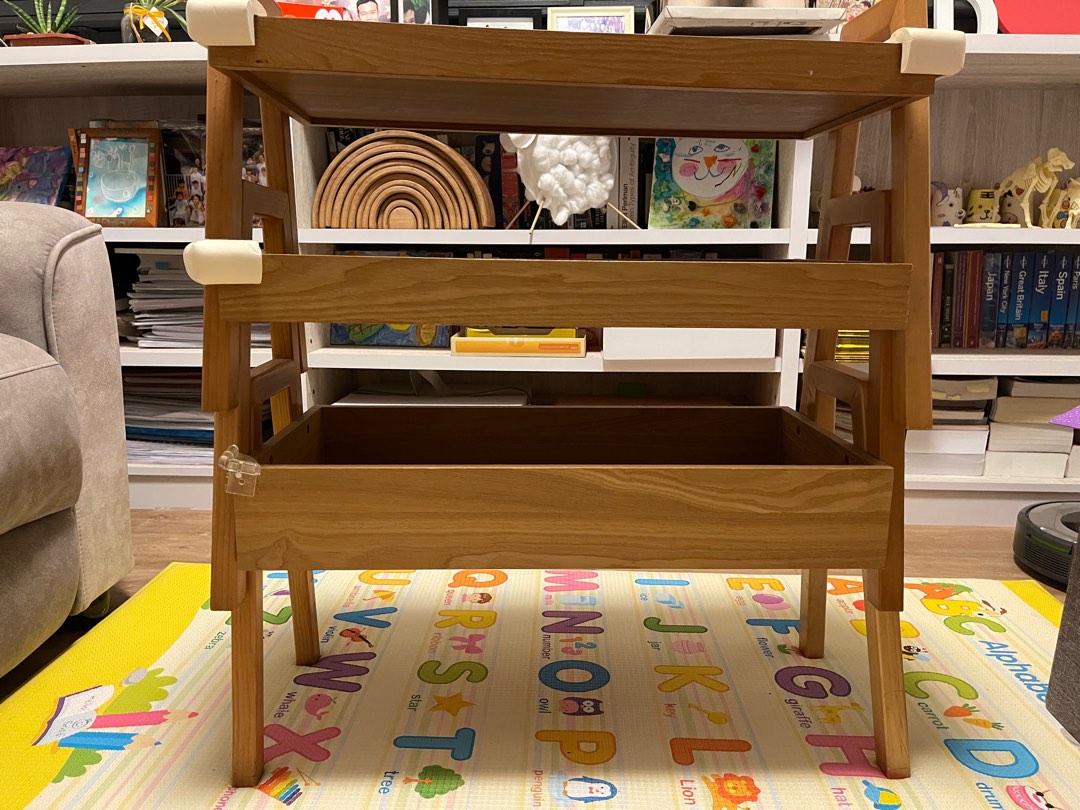 Hipvan 3 tier stackable display shelves, Furniture & Home Living ...