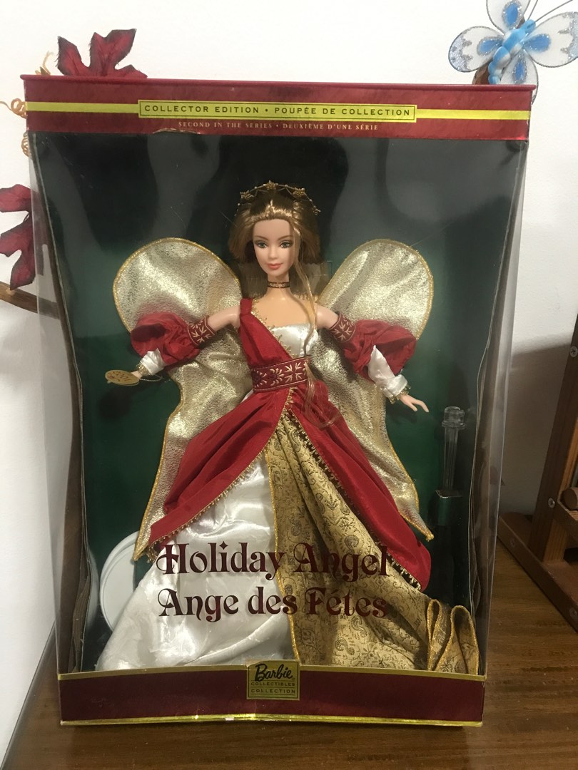 Holiday Angel Barbie, Hobbies & Toys, Toys & Games on Carousell