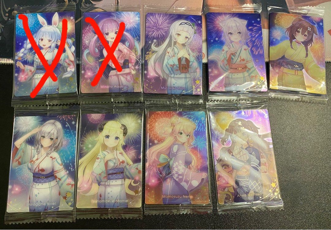 Hololive wafer cards Vol 3, Hobbies & Toys, Memorabilia & Collectibles, Fan Merchandise on Carousell