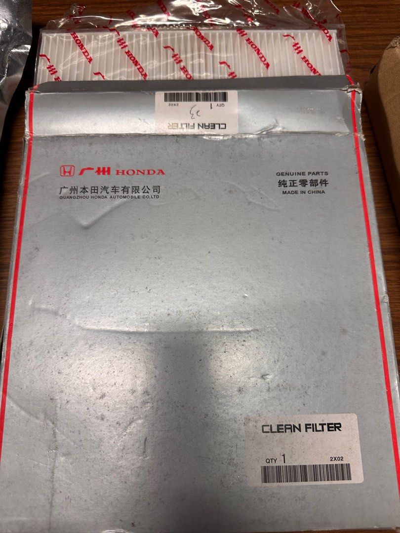 Honda 本田 替換 冷氣隔 clean filter RG1 RG3, 汽車配件, 改裝、內外零件 - Carousell