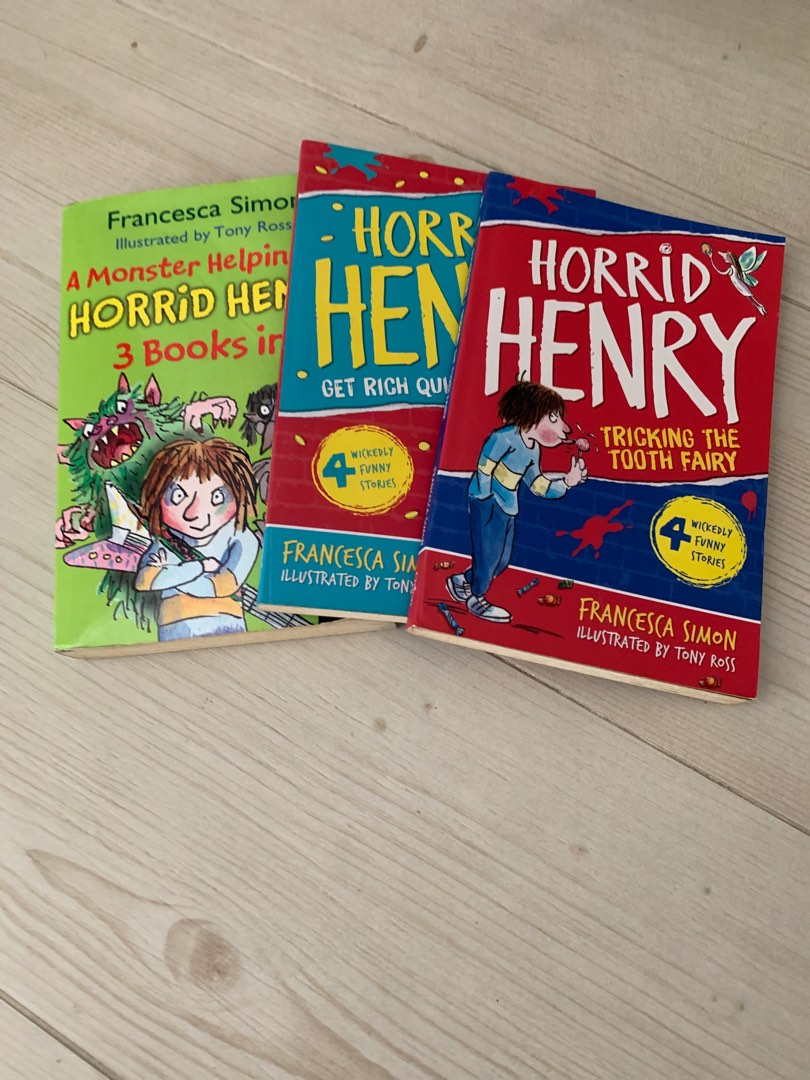 Horrid Henry books, Hobbies & Toys, Books & Magazines, Fiction & Non ...
