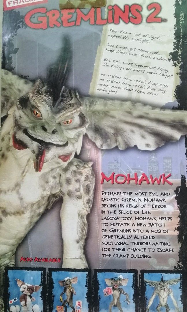 Hot Toys Neca Mcfarlane Mohawk, Hobbies & Toys, Toys & Games on Carousell