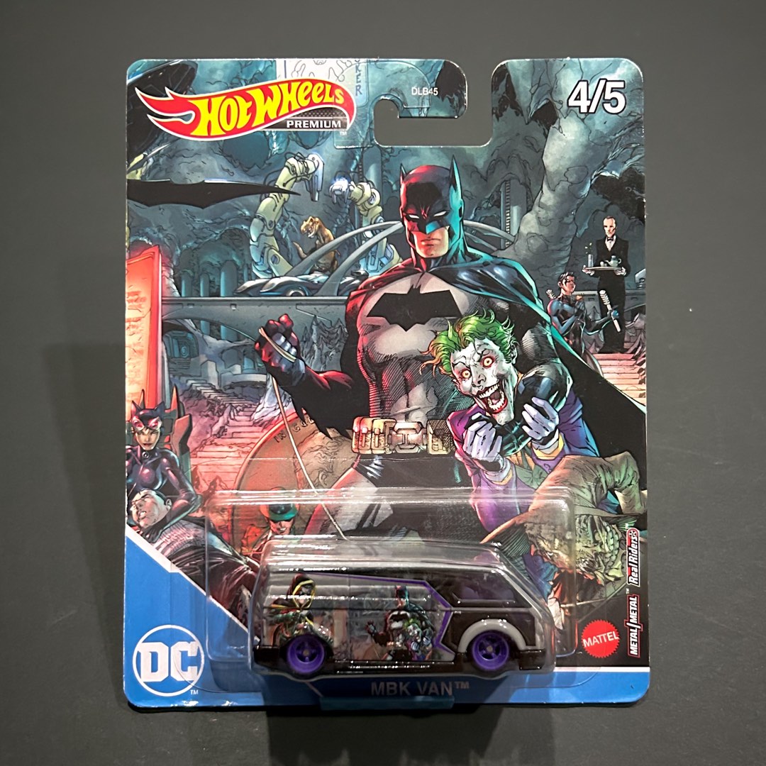 Hot Wheels MBK Van (Batman), Hobbies & Toys, Toys & Games on Carousell