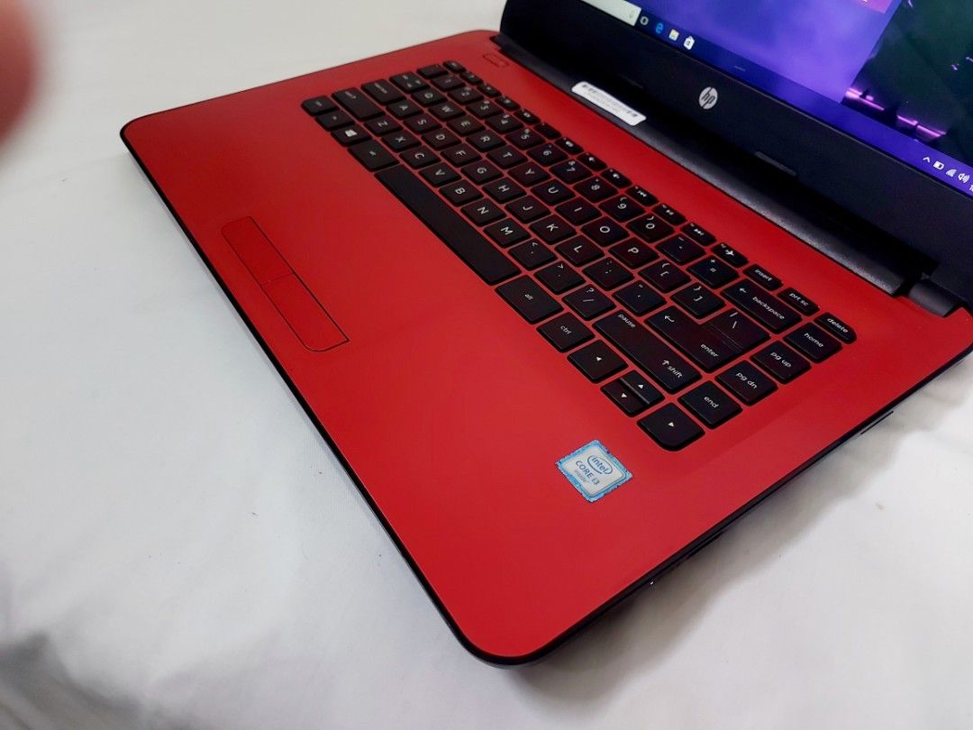 HP 14 Matte Red Intel Core i3-6006U 6th Gen 4GB Ram DDR3L Upgradable ...