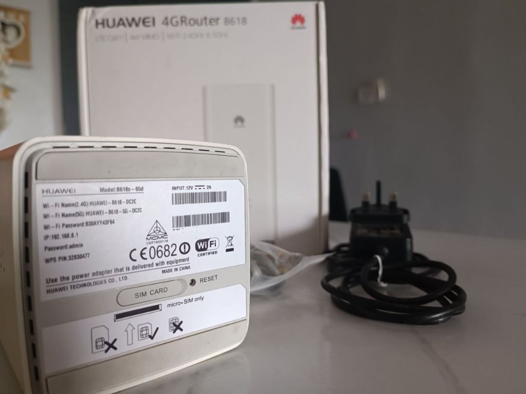 HUAWEI B6182-65d Modem Lock Unifi, Computers & Tech, Parts ...
