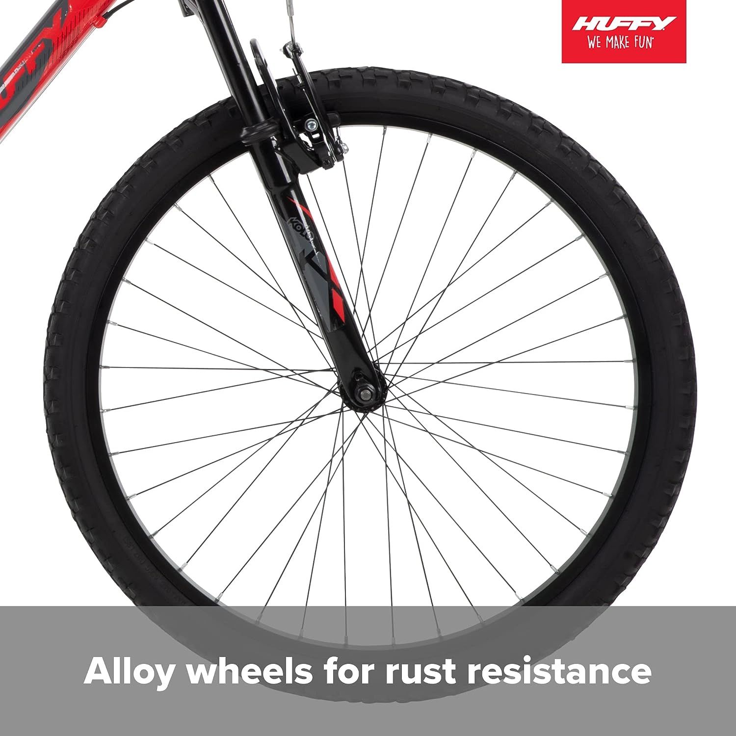 Huffy Hardtail Mountain Bike (Red) (Mountain), Sports Equipment ...