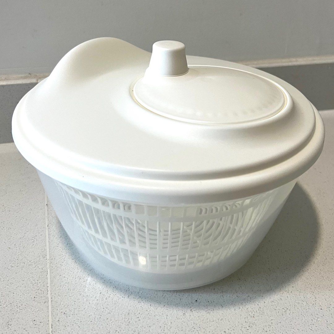 IKEA UPPFYLLD Salad Spinner, Furniture & Home Living, Kitchenware ...