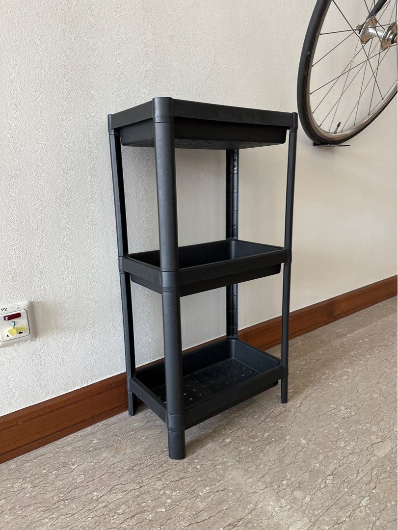 IKEA VESKEN Shelf Unit, Furniture & Home Living, Furniture, Shelves ...