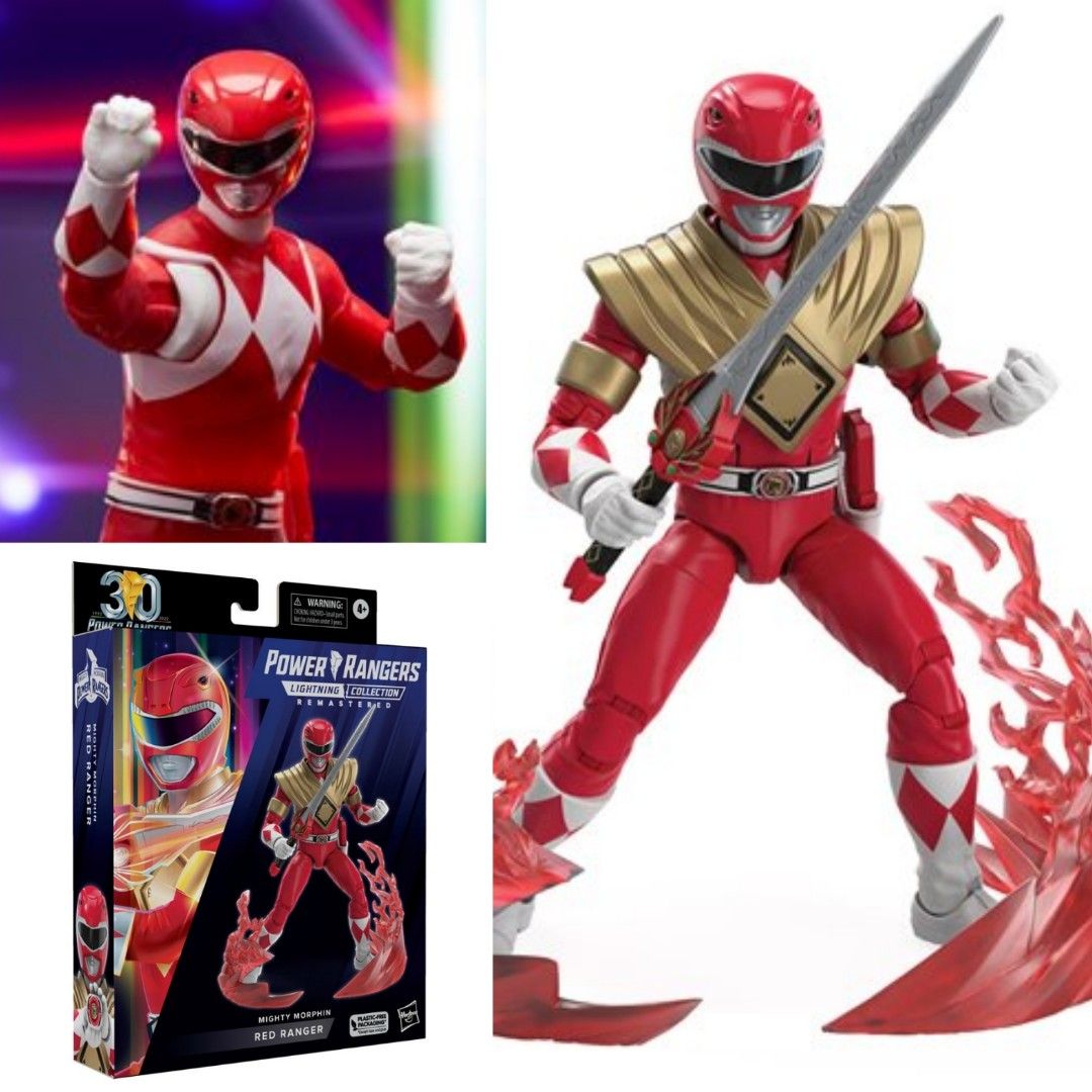 *in stock* Lightning Collection Power Rangers MMPR Remastered Edition ...